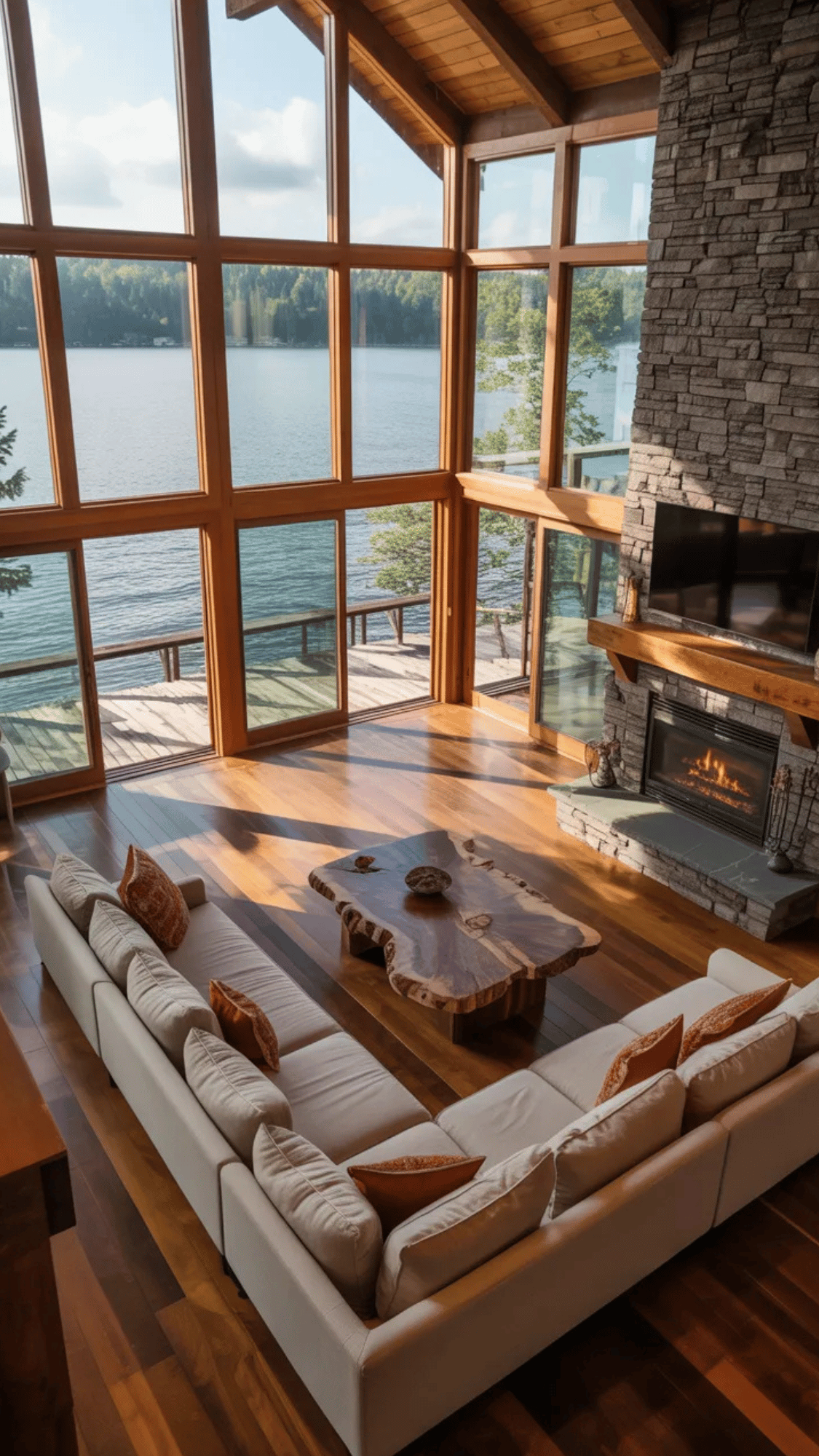 Lake House Decor Ideas That Let the View Do the Decorating